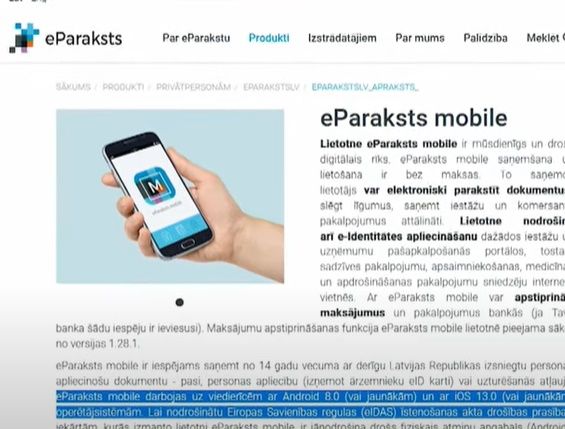 Kāpēc simtiem cilvēku, lai izmantotu “eParaksts mobile”, jāiegādājas jauns telefons? - iAuto